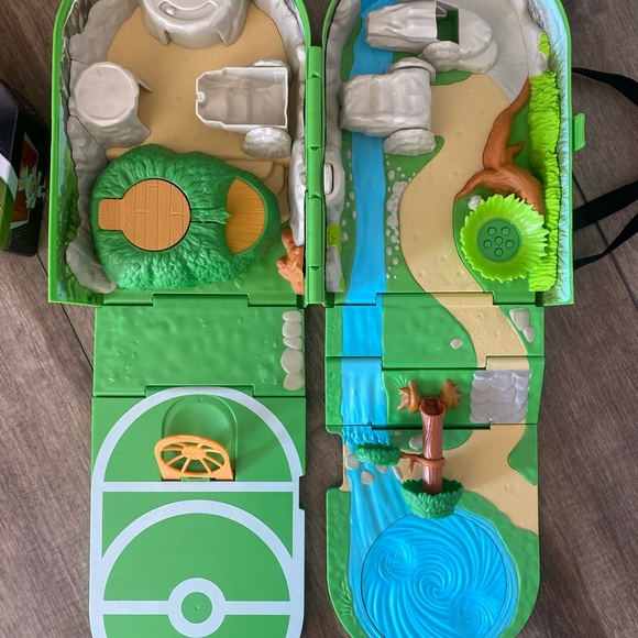 Pokemon | Toys | Pokemon Backpack Playset With Characters | Poshmark
